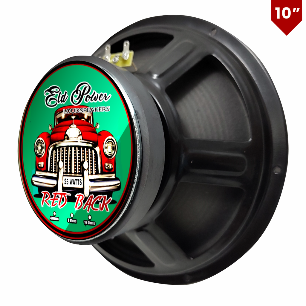 Alto Falante Guitarra 10" Polegadas Redback 25w – ELD POWER
